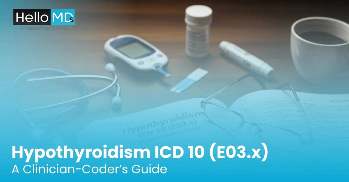 Hypothyroidism ICD 10 (E03.x): A Clinician-Coder’s Guide
